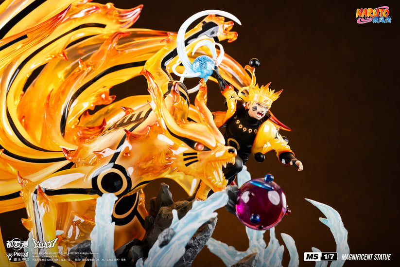 X1ART - Naruto Shippuden Six Paths Sage Mode Naruto and Kurama (Licens ...